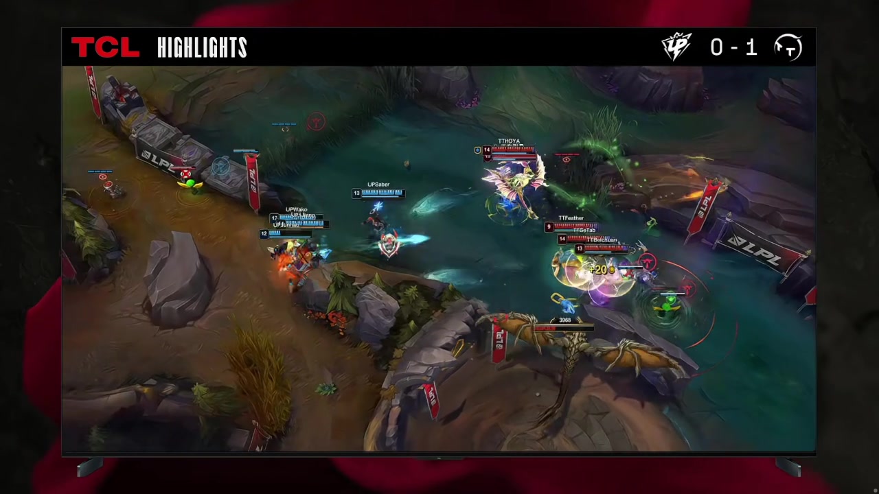 LPL第二赛段 UPvsTT 全场集锦-24VS直播