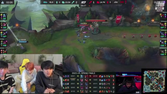 Doinb：刚才在现场看到阿乐了 阿乐说Bin哥铁康特369-24VS直播