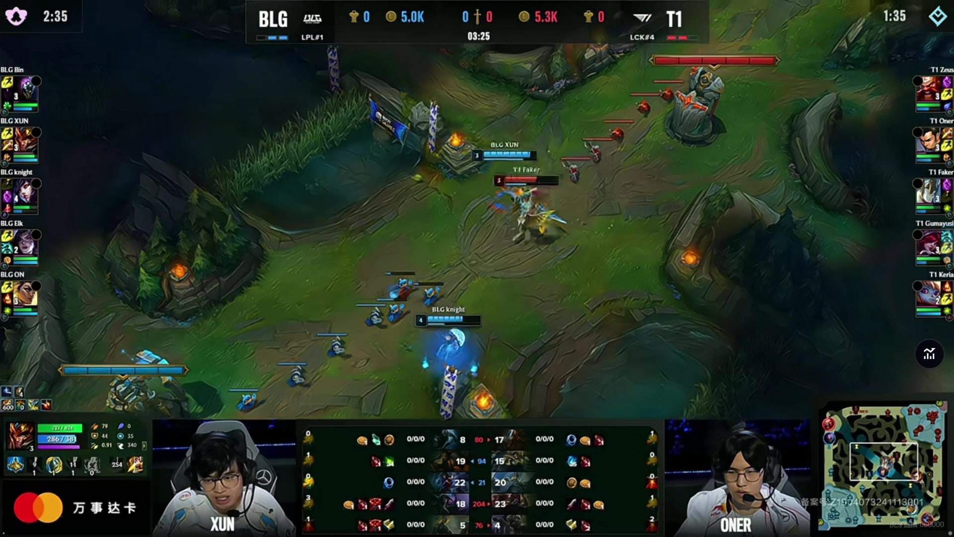 Xun皇子EQ闪中路配合狐狸击杀加里奥！！-24VS直播