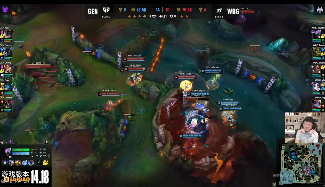 Uzi：WBG这团战打的莫名其妙，个个击破，输的也太简单了-24VS直播