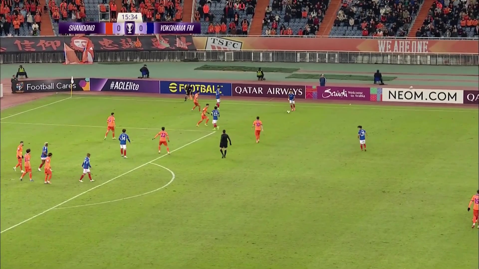 【集锦】亚冠-35岁郑铮92分钟救主 山东泰山2-2横滨水手-24VS直播