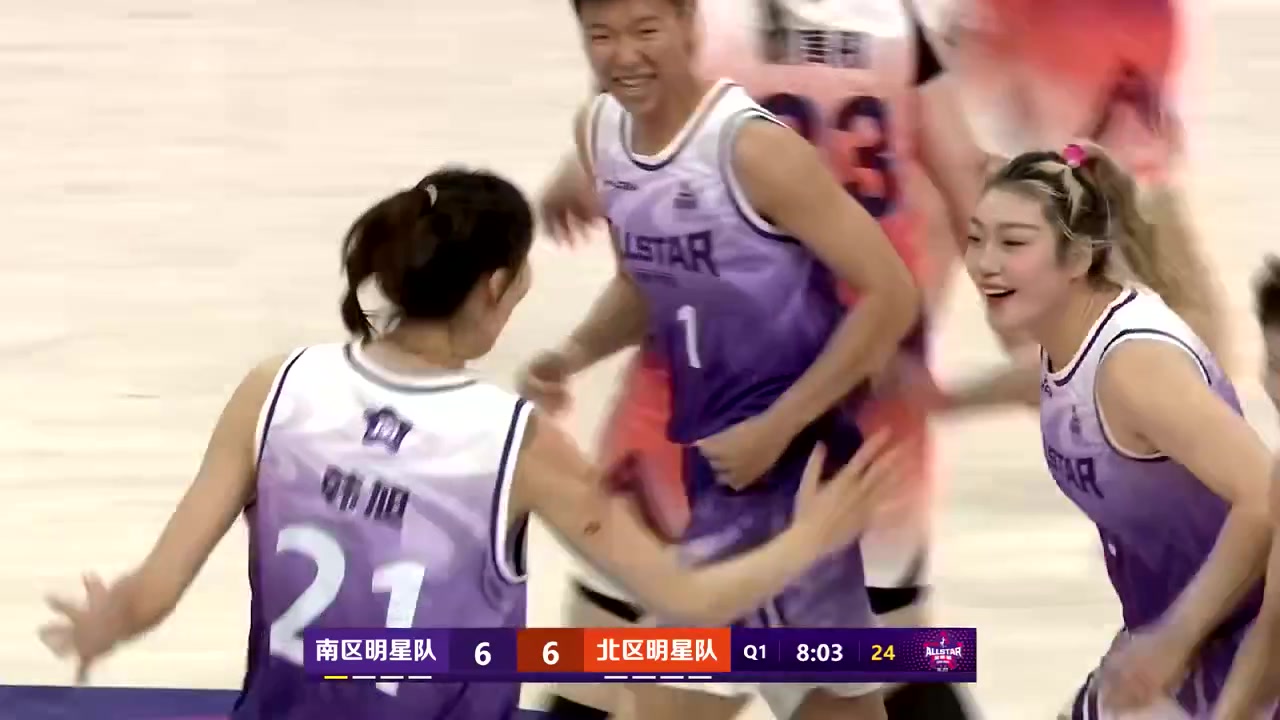 这是第一人吗？wcba全明星赛 韩旭突破直接扣篮了~-24VS直播