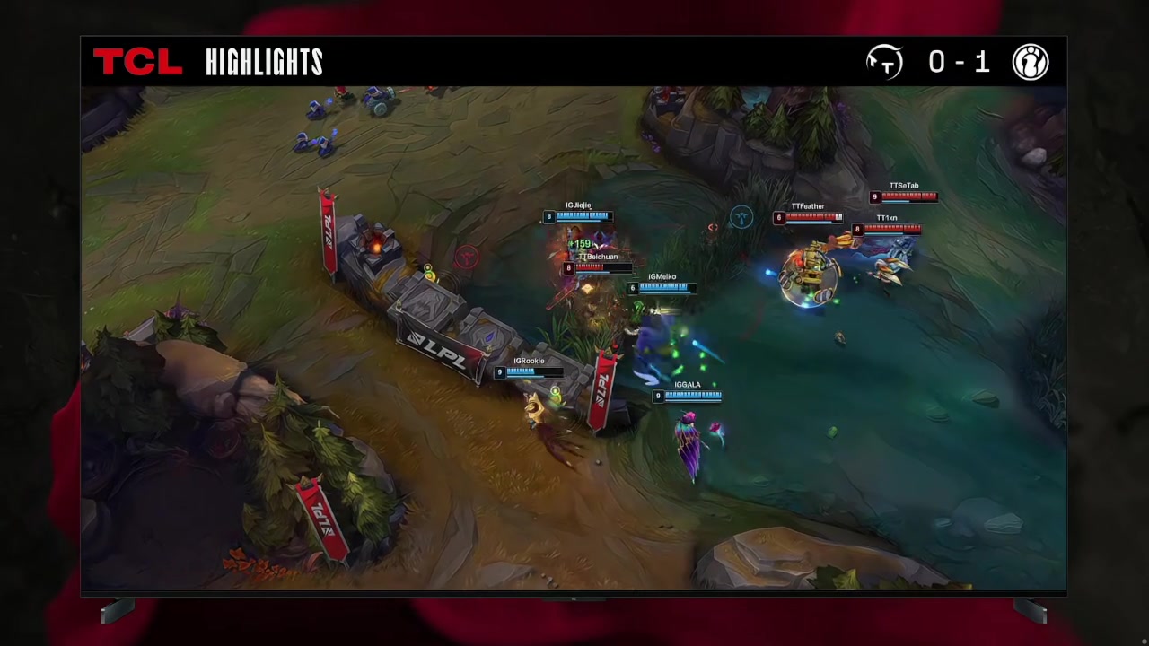 LPL第二赛段 iGvsTT 第一局高光时刻-24VS直播