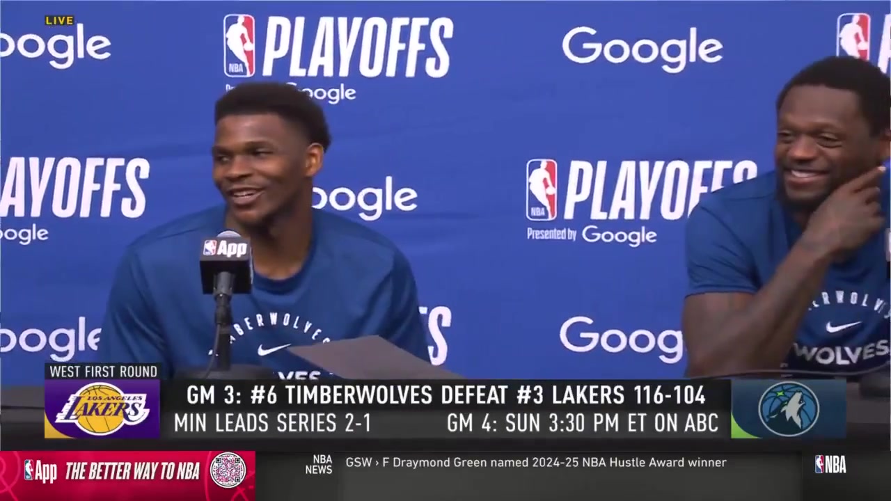 华子看了眼技术统计对兰德尔说：你才投13个？你还好吗-24VS直播