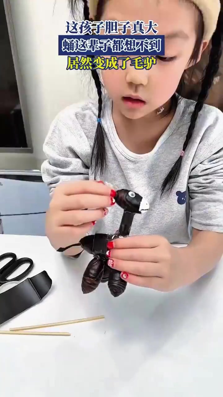 蛹被画成毛驴！孩子胆子大-24VS直播