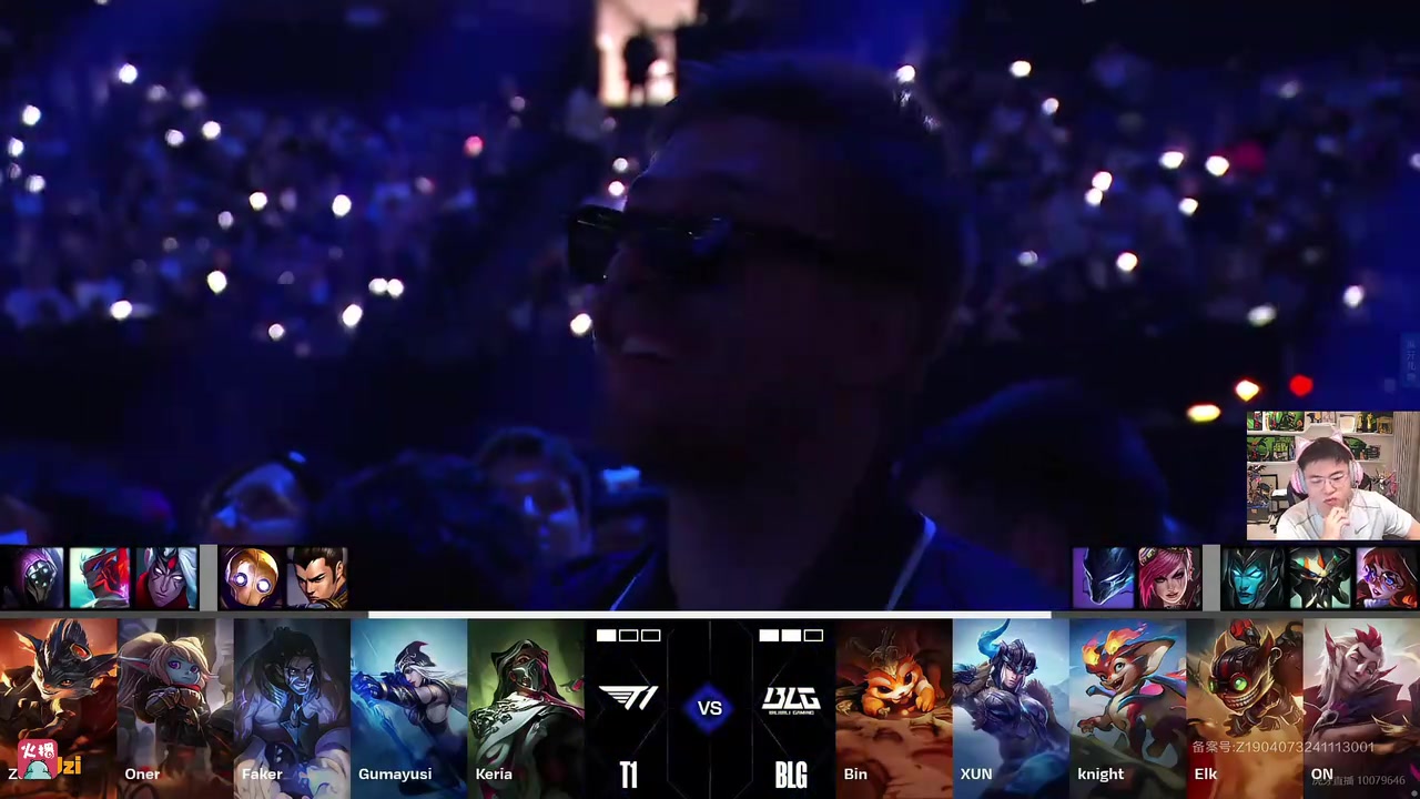 Uzi看Faker塞拉斯绝境逆转BLG当场红温-24VS直播
