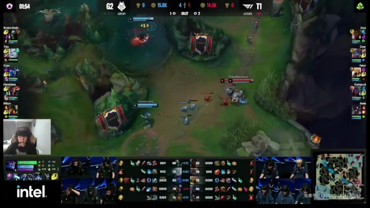 Rookie：我是支持T1赢啊，这样对BLG好啊-24VS直播