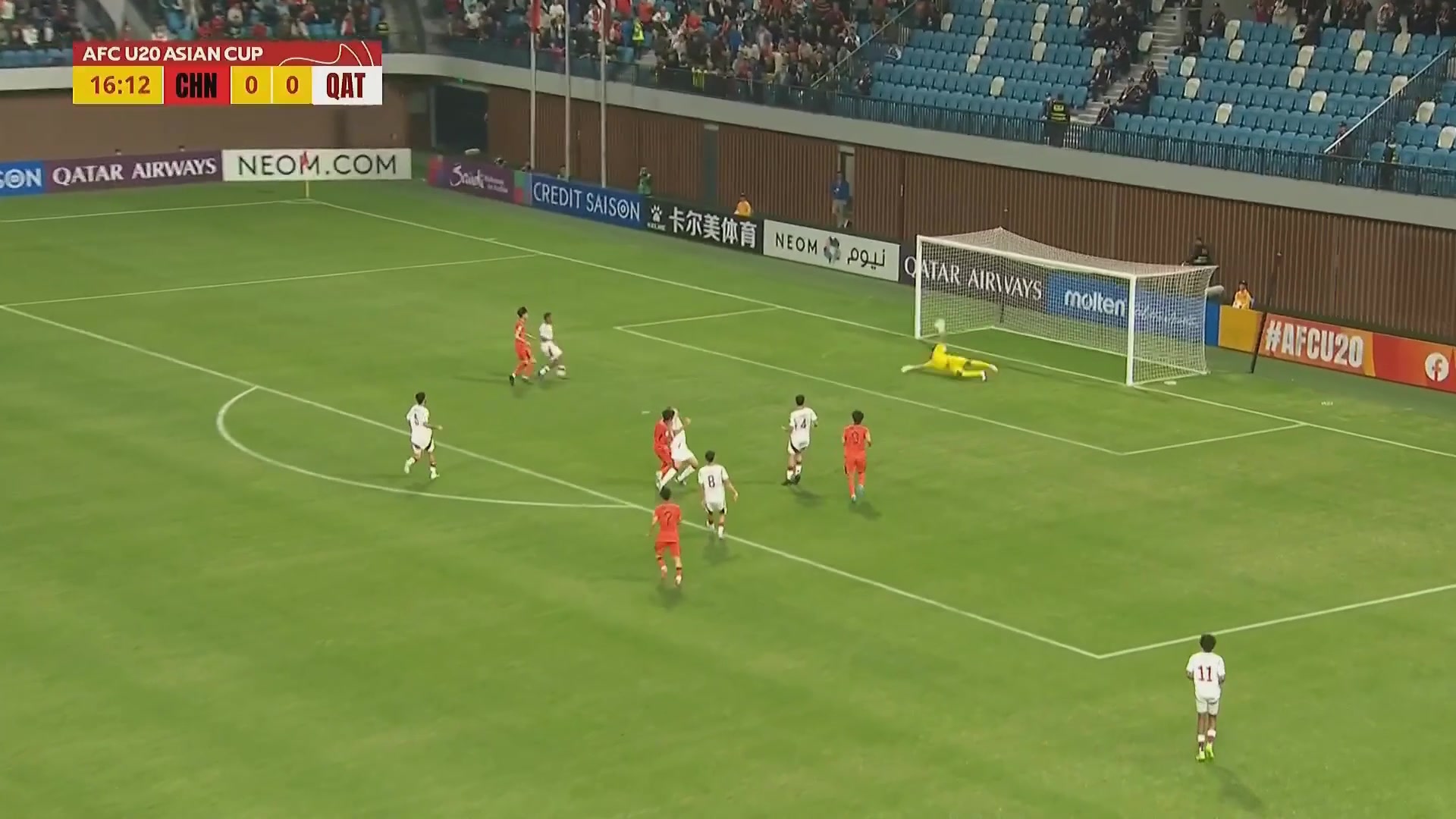 拼抢积极！毛伟杰上抢破坏，蒯纪闻得球弧顶远射首开纪录-24VS直播